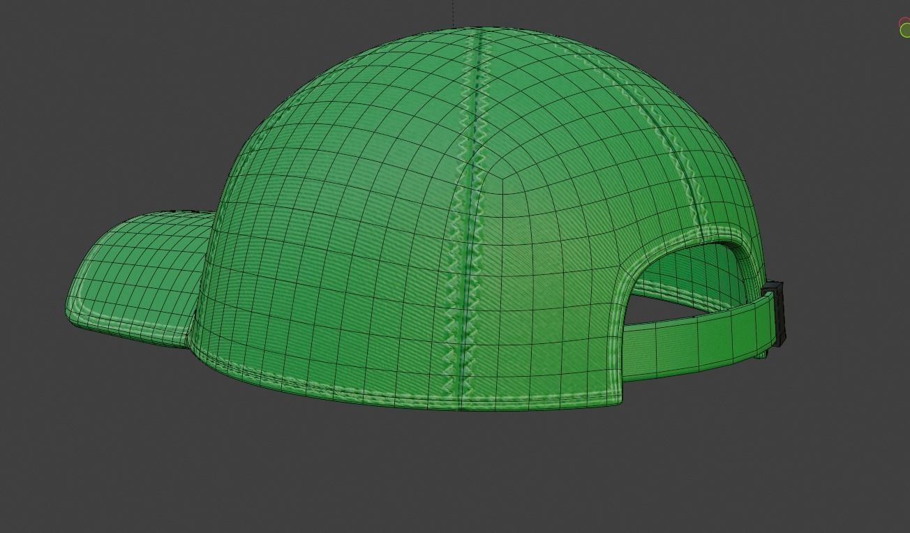 Simple Cap free 3D model | CGTrader