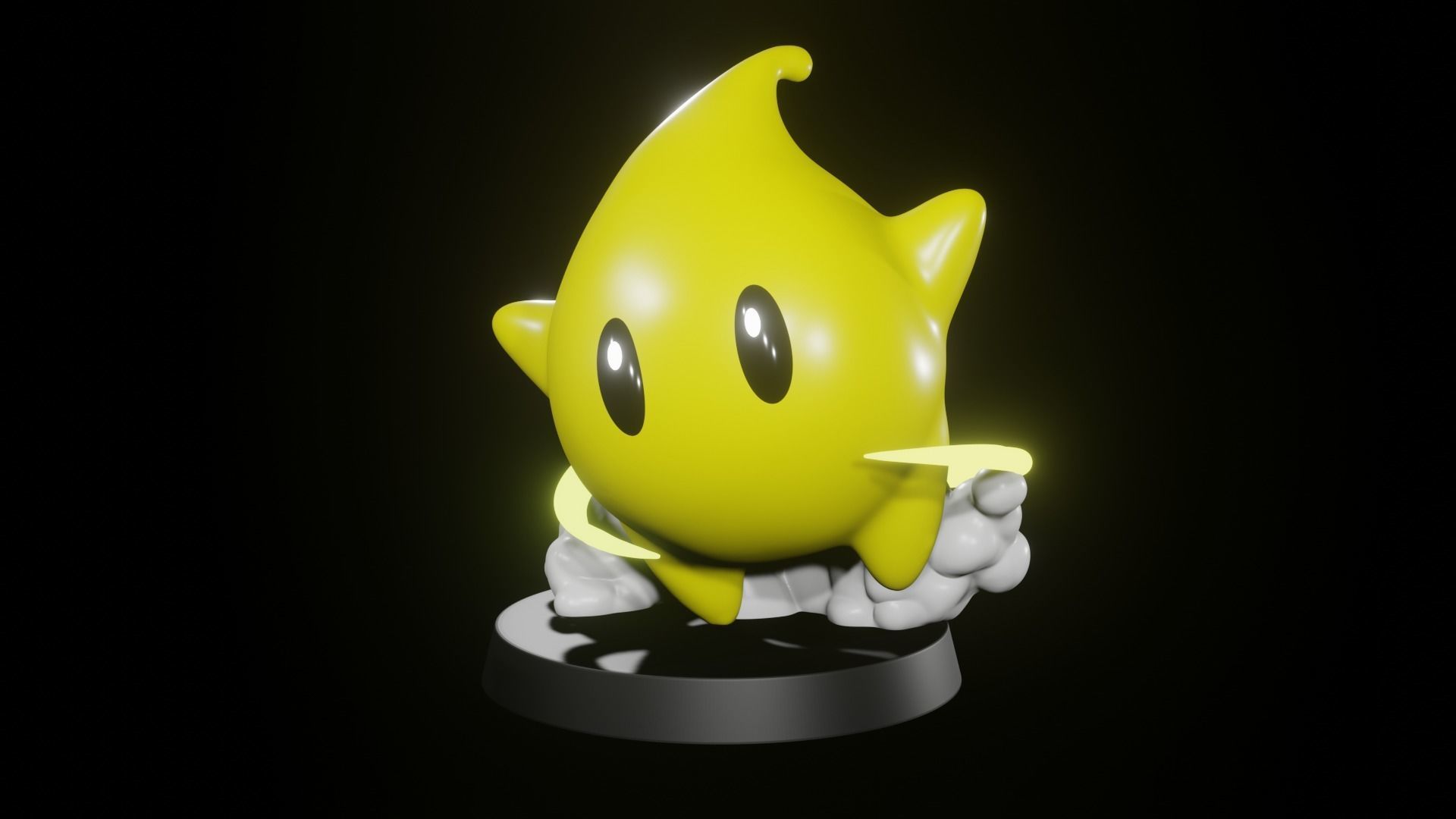 SUPER MARIO - LUMA 3D model 3D printable | CGTrader