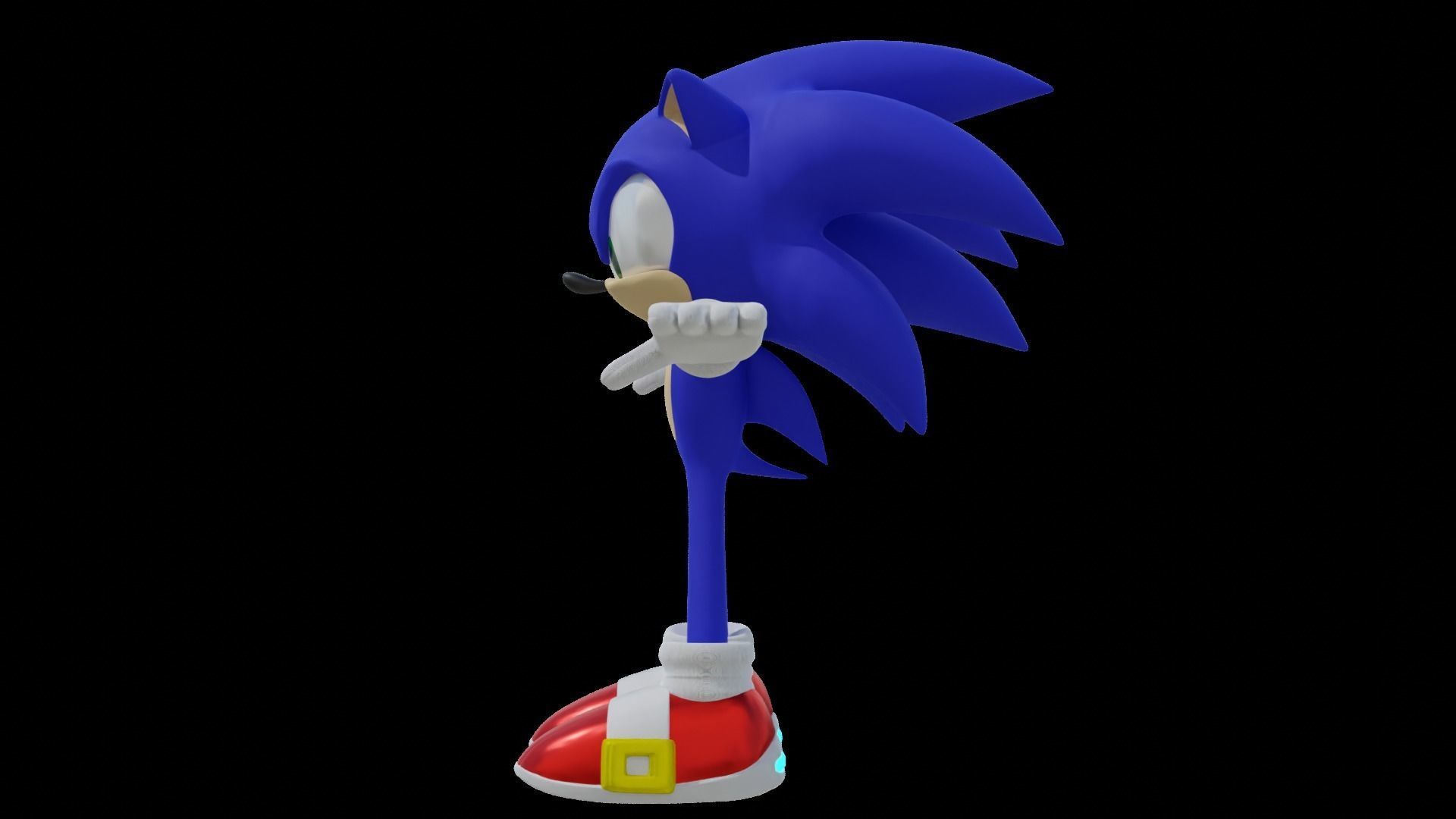 Sonic The hedgehog 3D model | CGTrader
