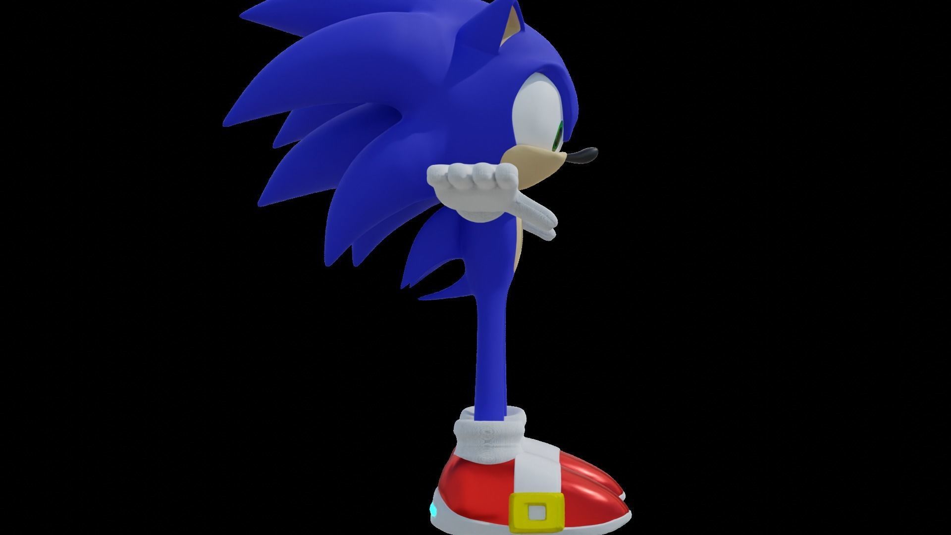 Sonic The hedgehog 3D model | CGTrader