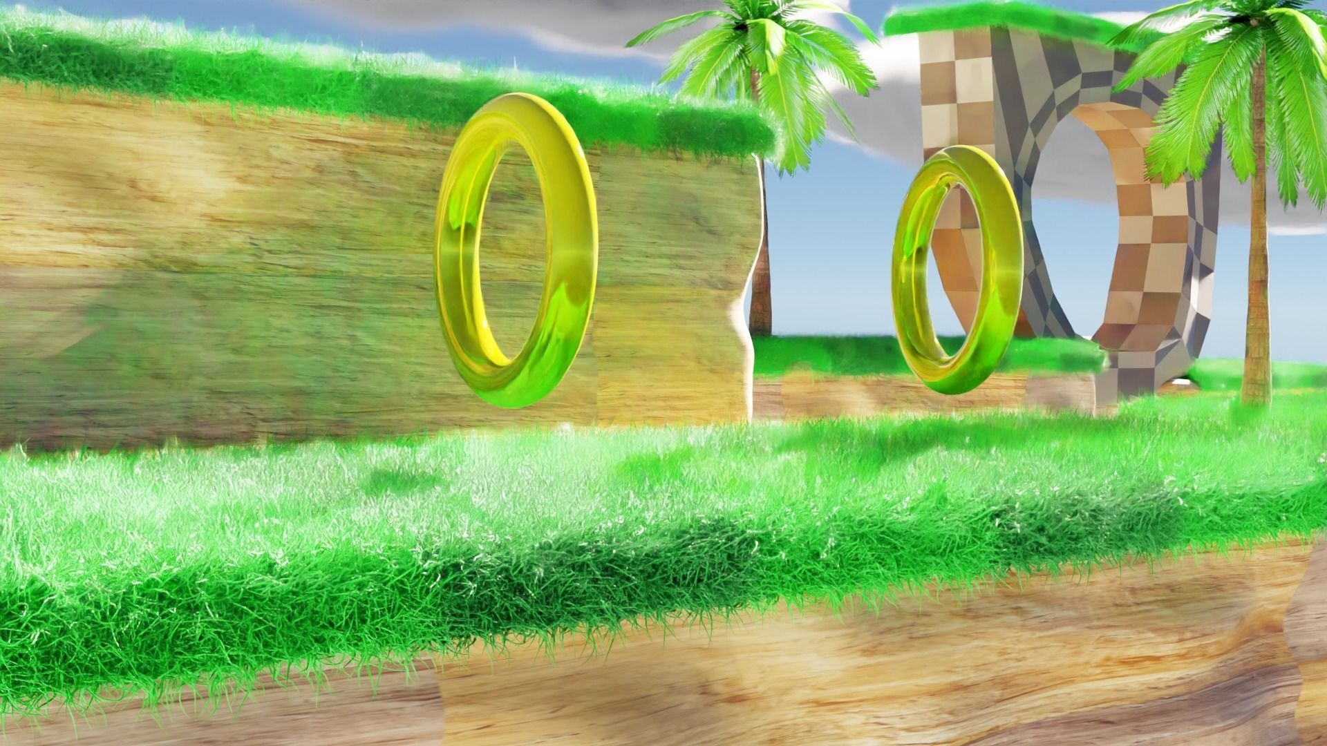 Green Hills Zone 3D model | CGTrader