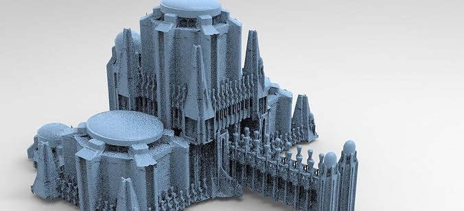 Ancient Ritual Tower walkway 5 3D model | CGTrader