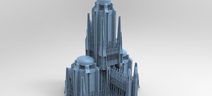 Ancient Ritual Castle 2 3D model | CGTrader