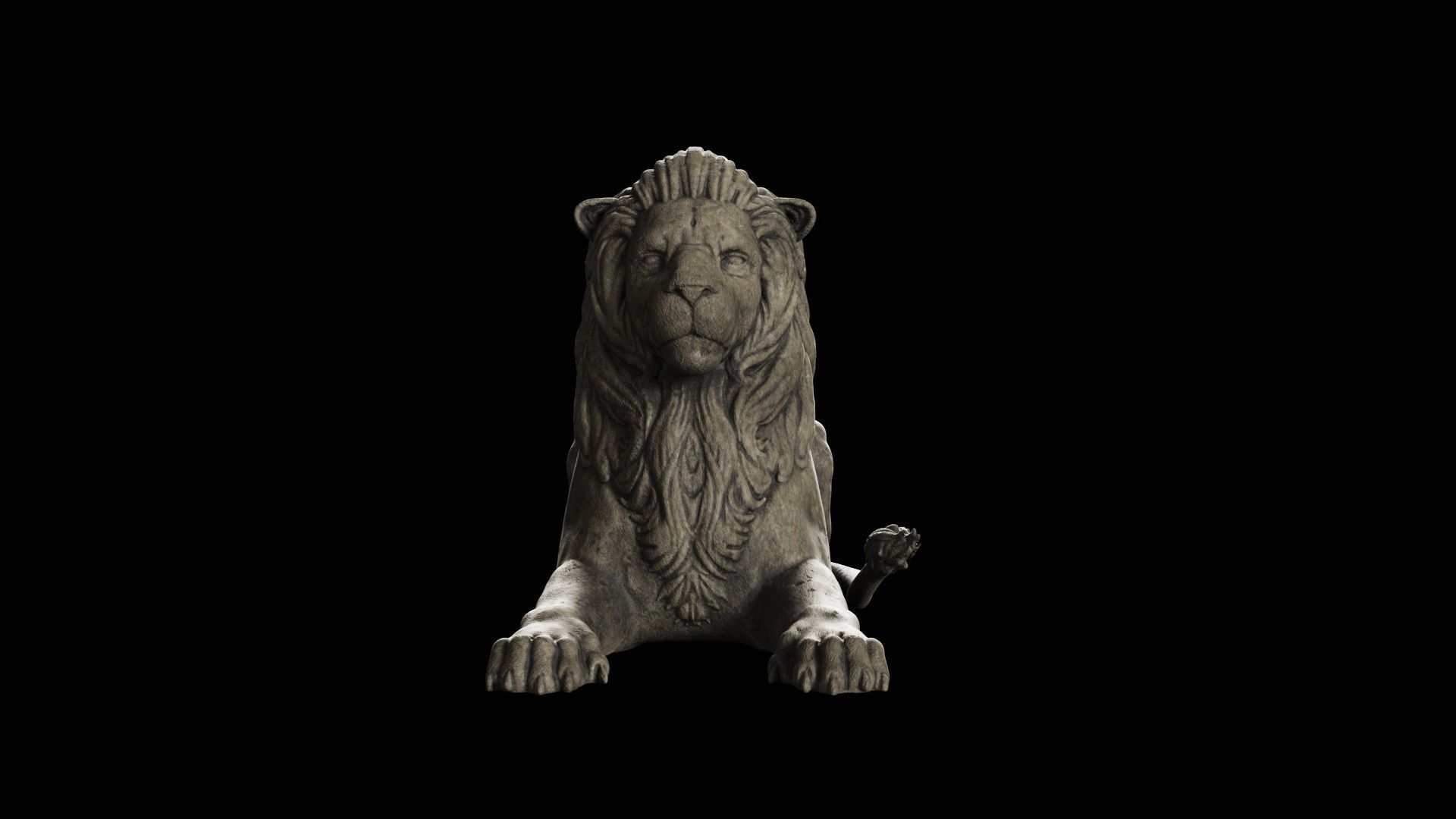 Lion Stachu Low-Poly 3D model | CGTrader