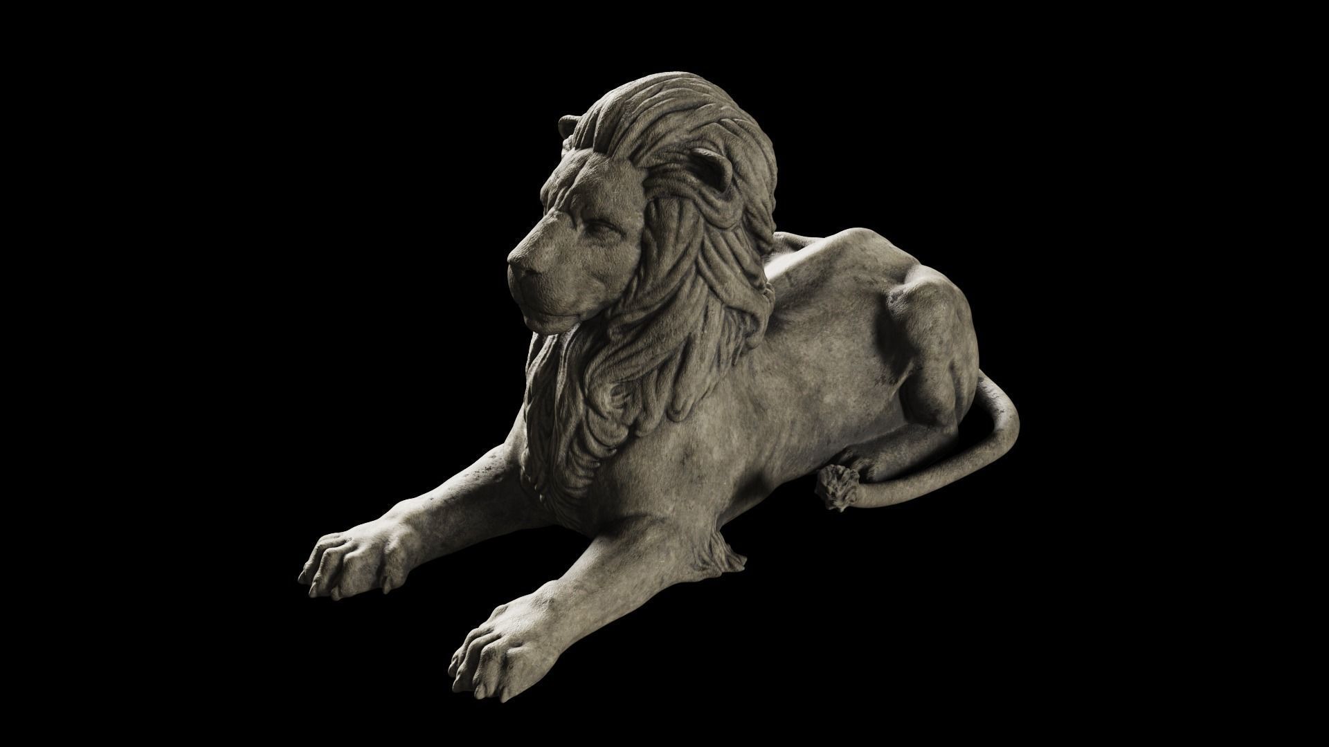 Lion Stachu High-Poly 3D model | CGTrader