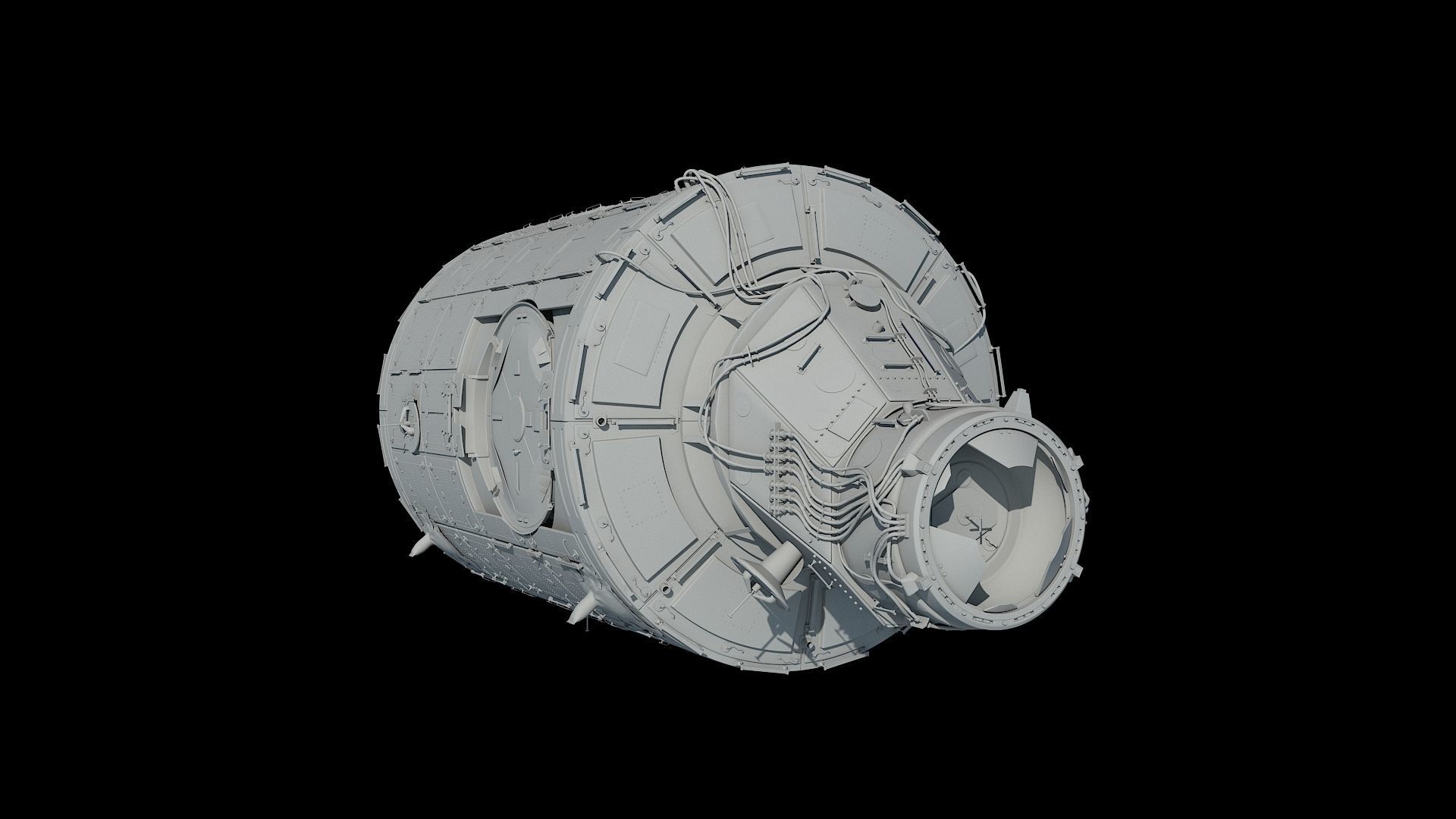 High quality 3D Model Harmony ISS module 3D model | CGTrader