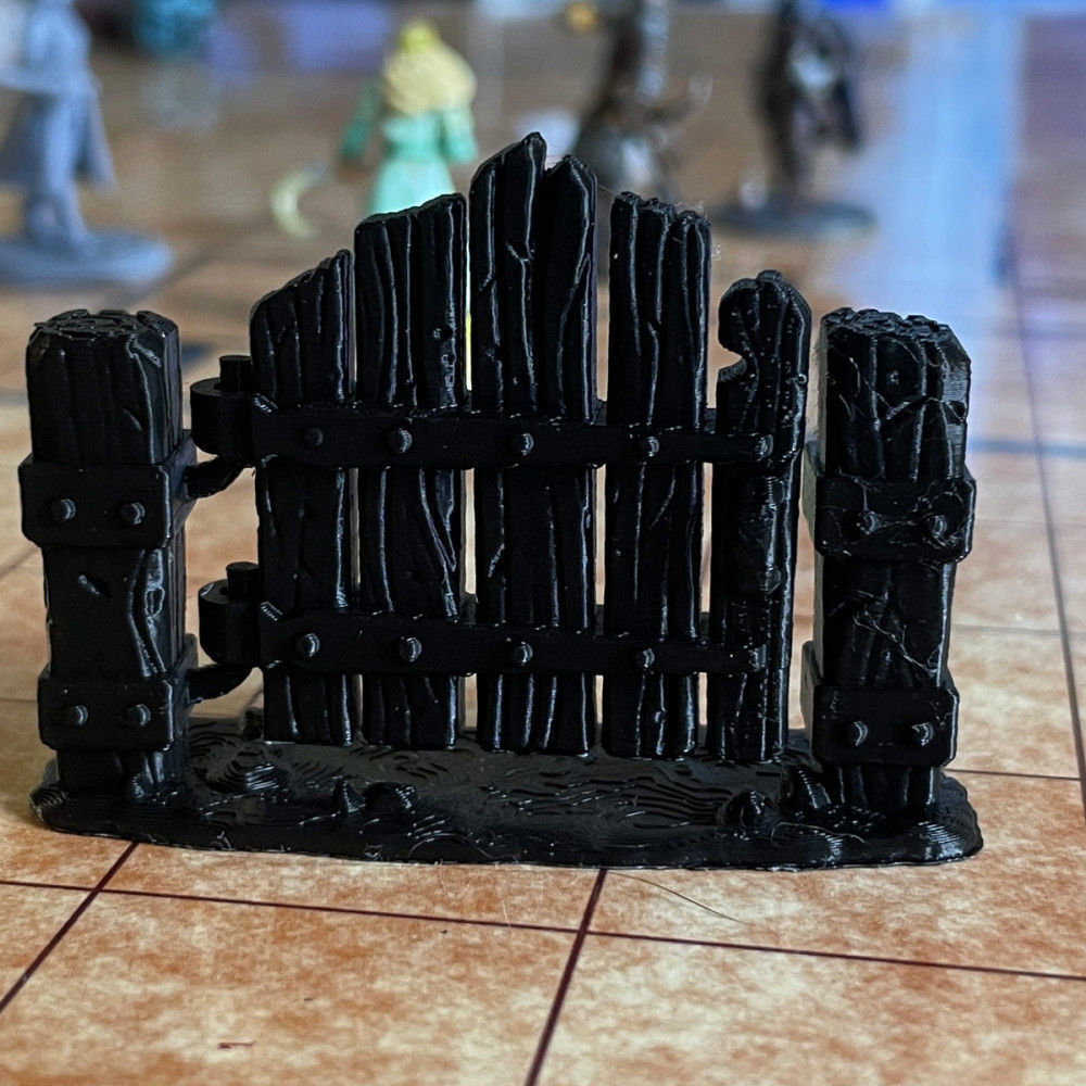 Modular Farm Fence 3D model 3D printable | CGTrader