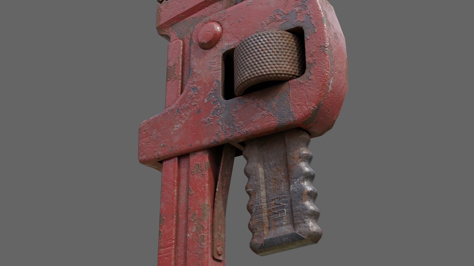 3D model Industrial pipe wrench VR / AR / low-poly | CGTrader