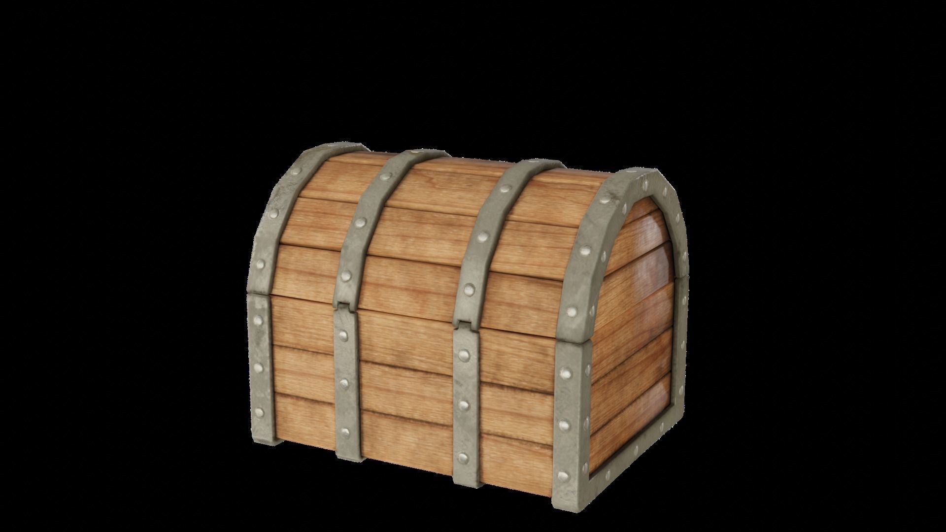 3D model Renaissance Chest VR / AR / low-poly | CGTrader