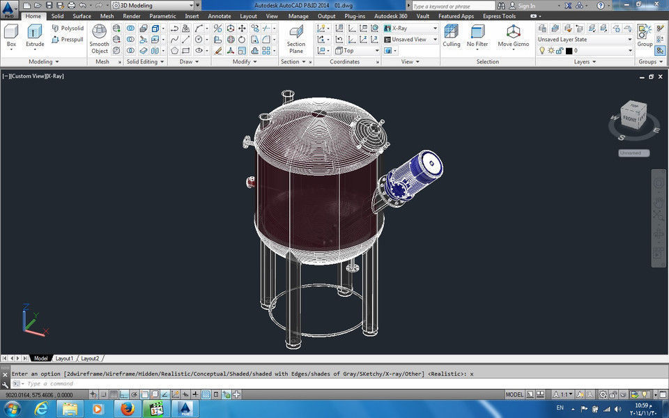 Mixer Tank 1 free 3D model | CGTrader