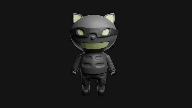 Monster in Cartoon 3D model 3D printable | CGTrader