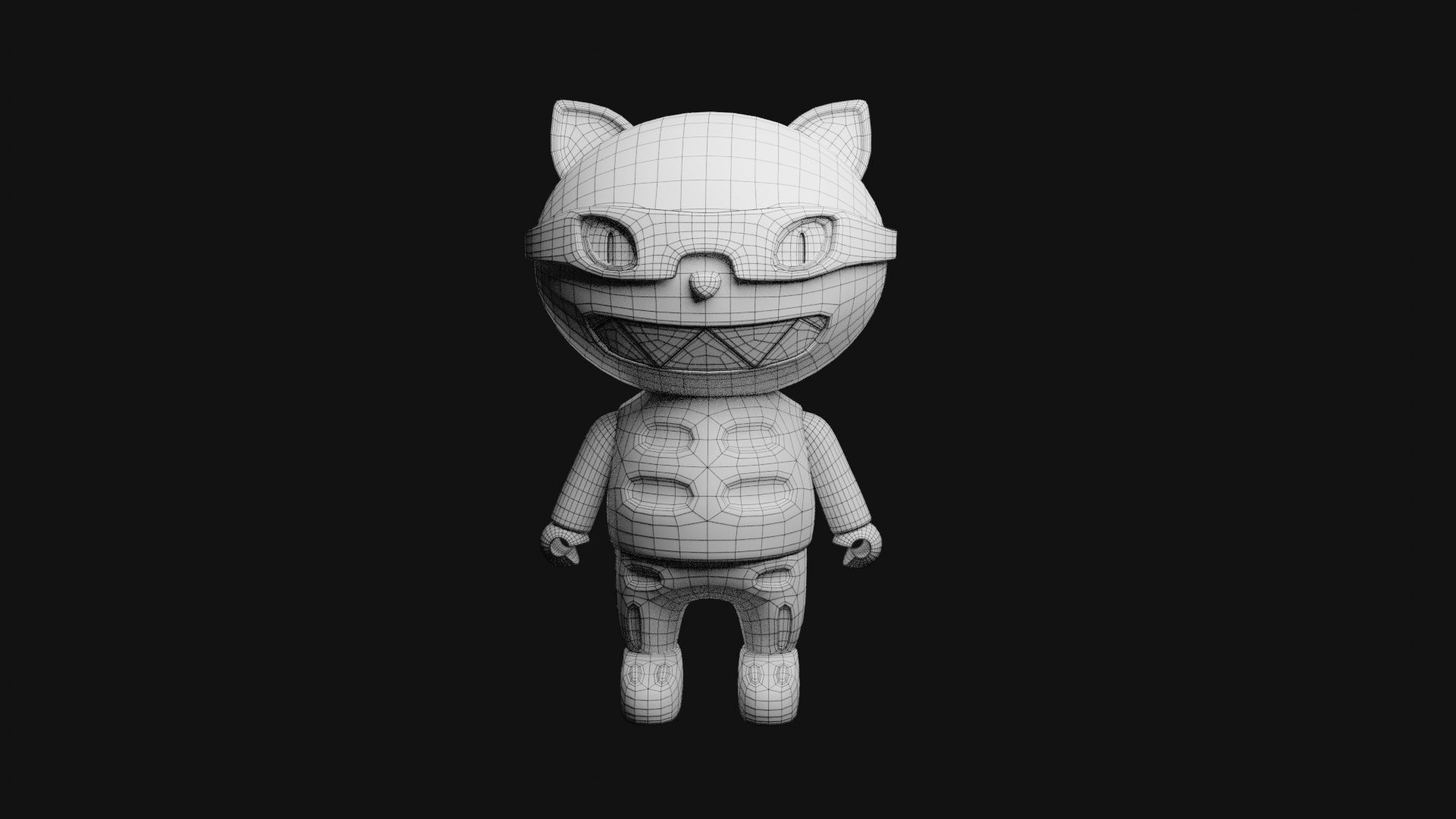 Monster in Cartoon 3D model 3D printable | CGTrader