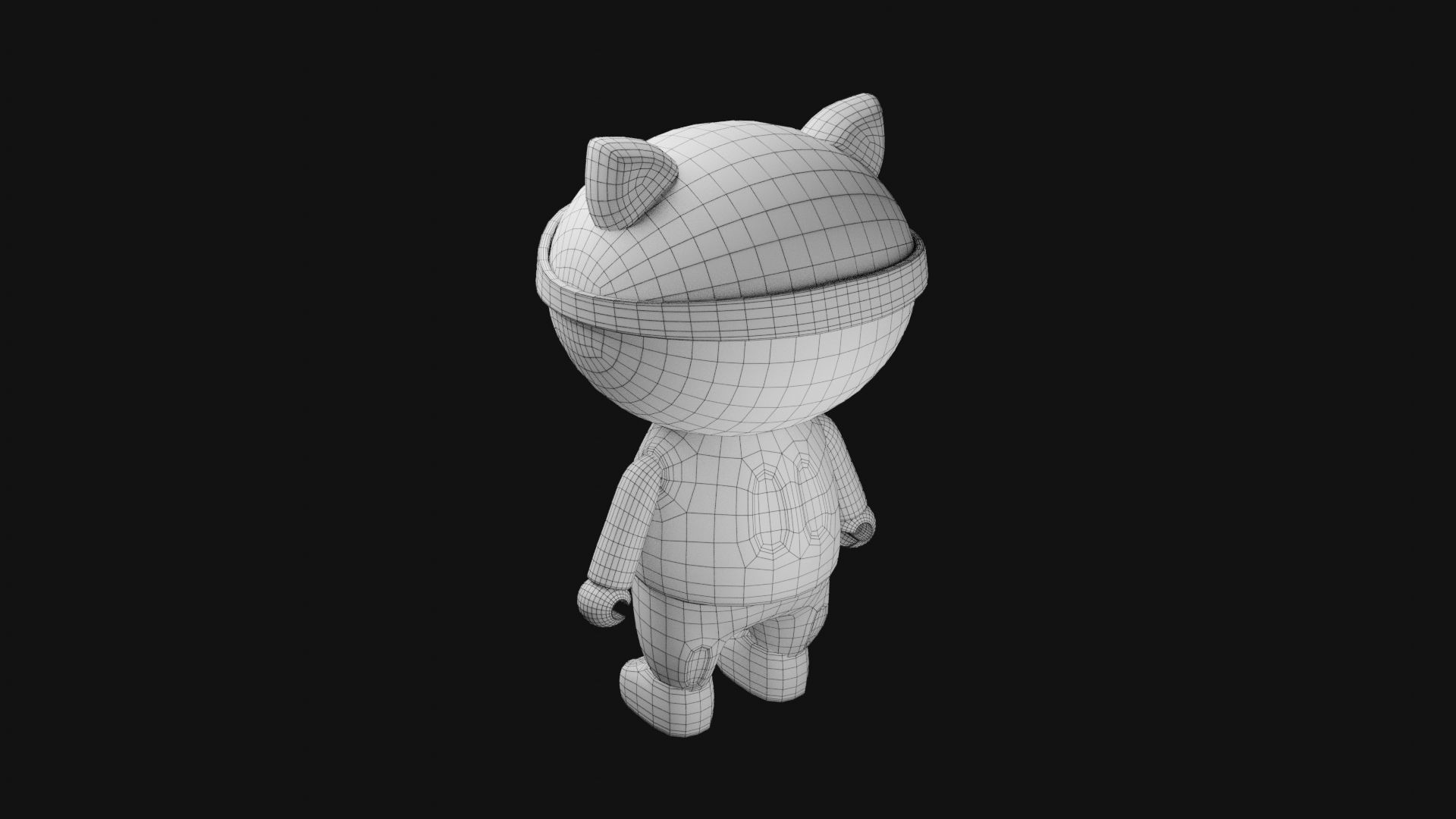 Monster in Cartoon 3D model 3D printable | CGTrader