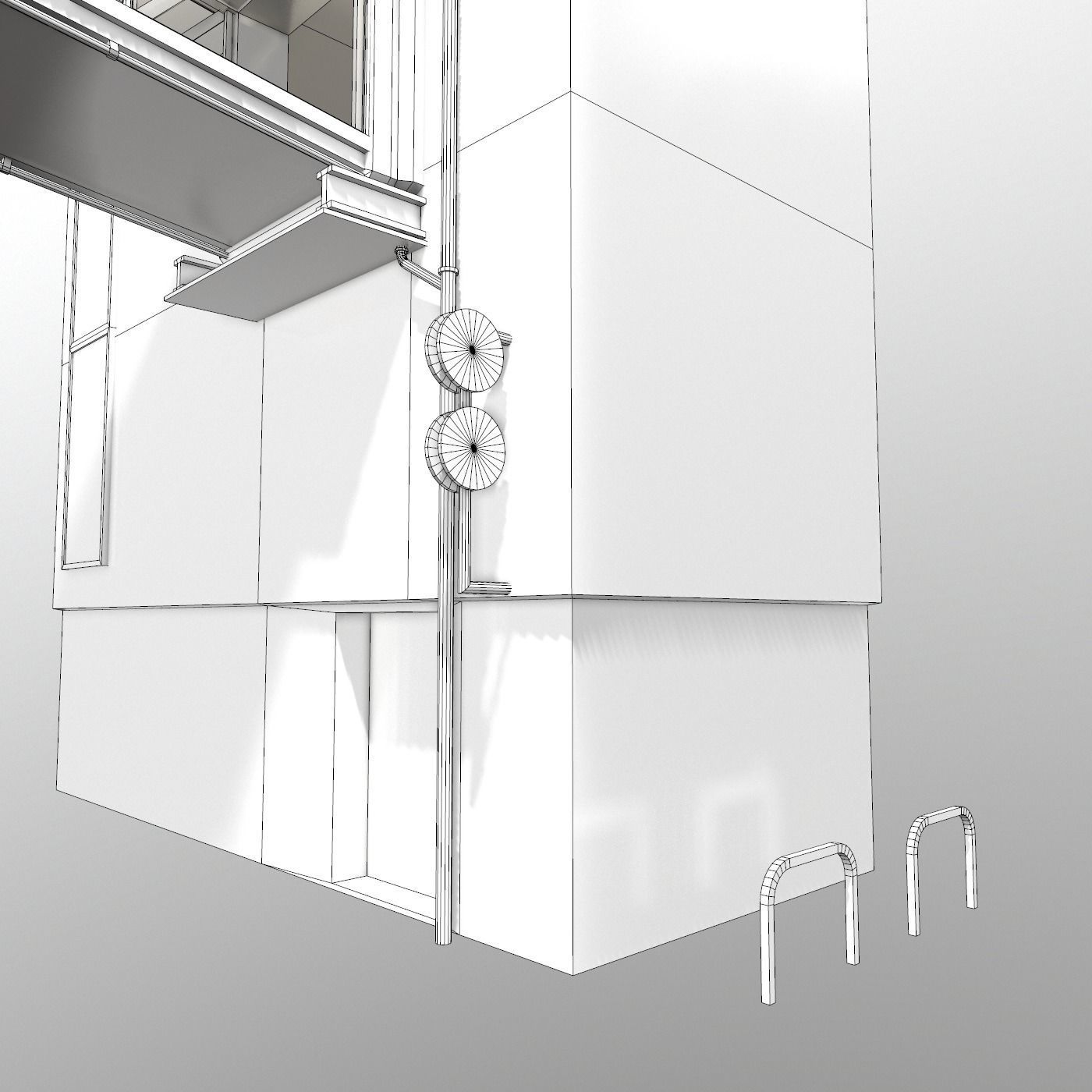 3D model Airport Jet Bridge VR / AR / low-poly | CGTrader