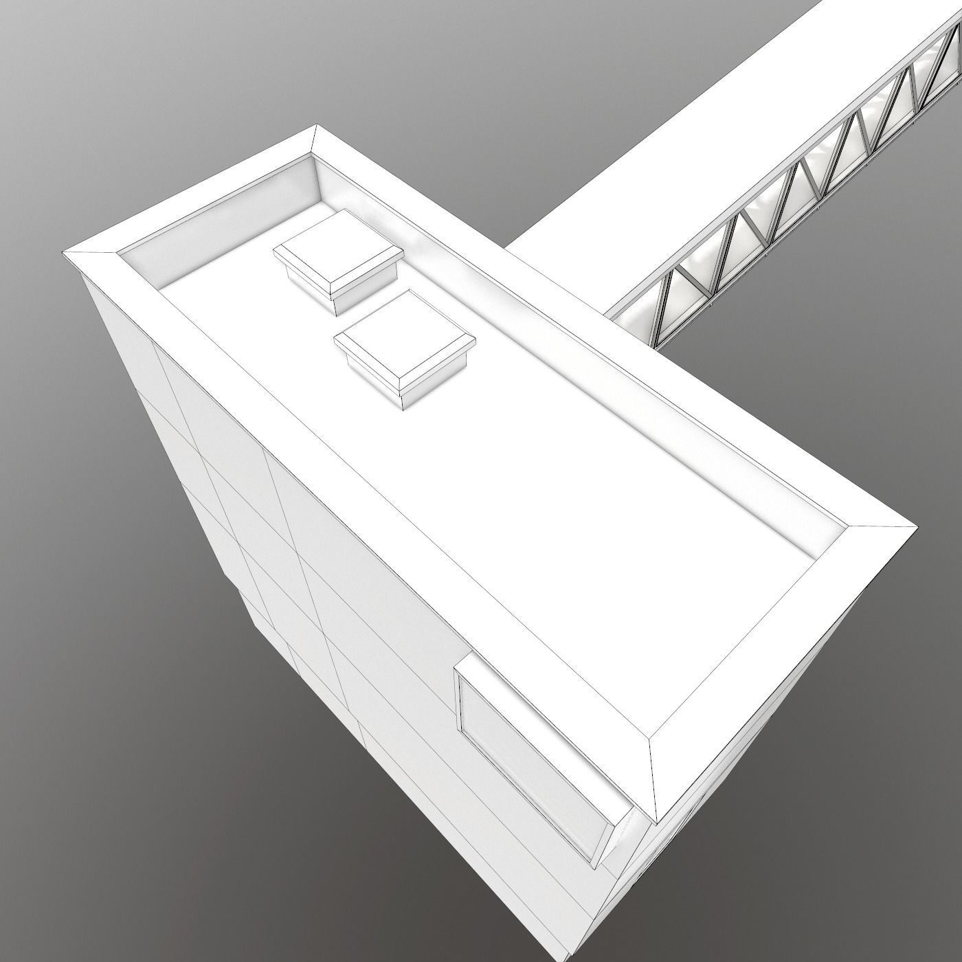 3D model Airport Jet Bridge VR / AR / low-poly | CGTrader