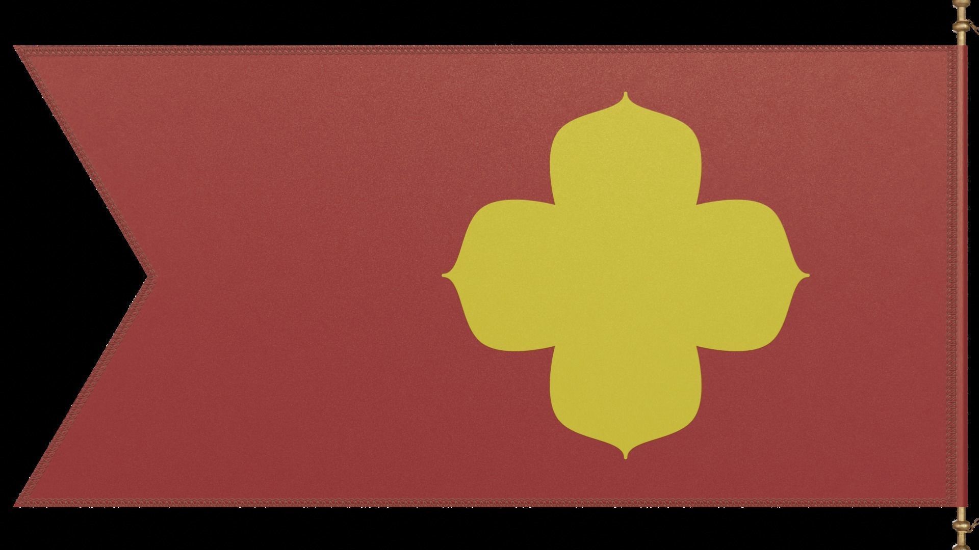 Renaissance Hanging Banner free VR / AR / low-poly 3D model | CGTrader