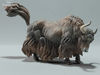 Himalayan Wild Yak Stance 3D model 3D printable | CGTrader