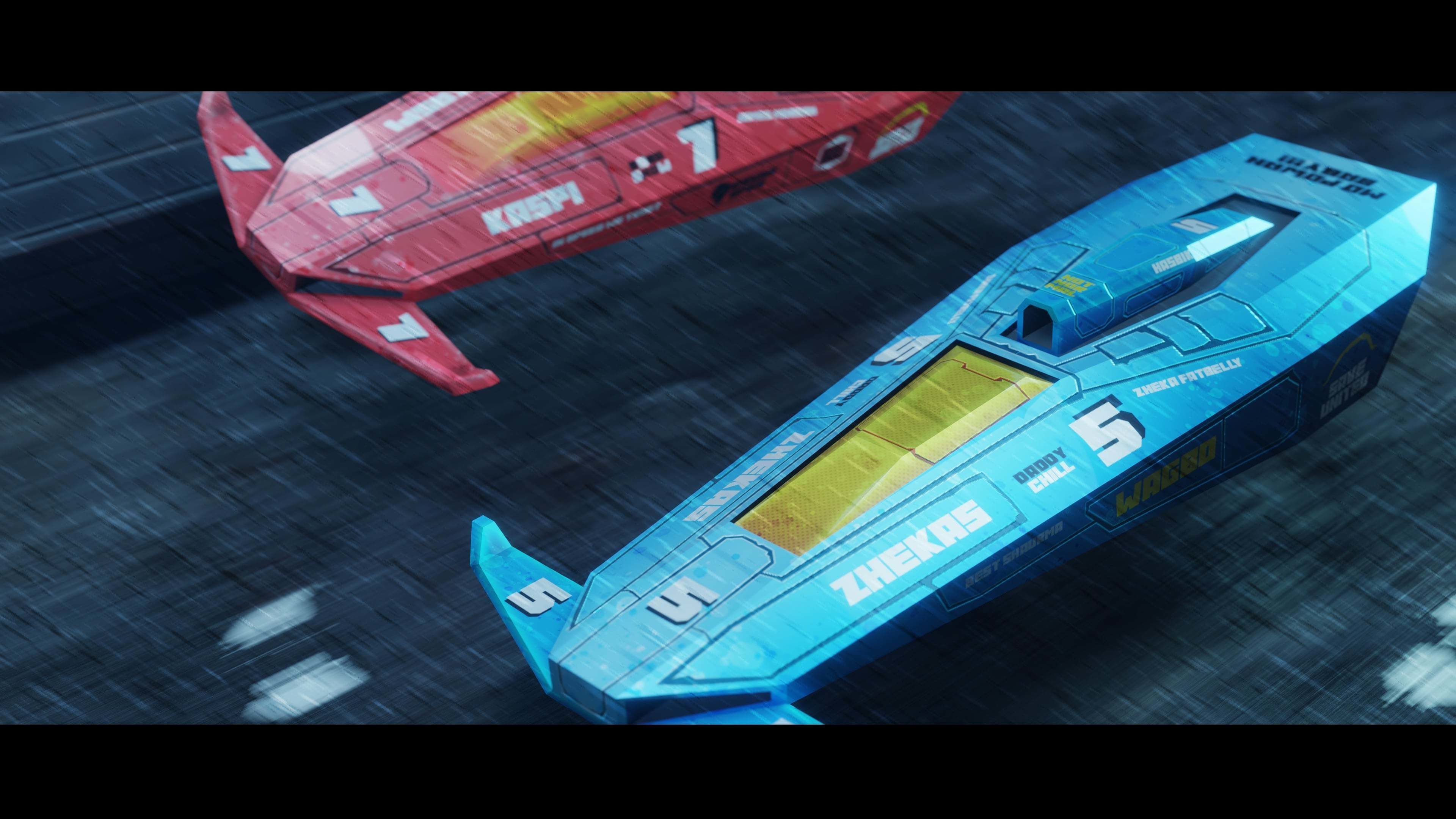 3D model Low Poly Stylized Sci-Fi Hover Car VR / AR / low-poly | CGTrader