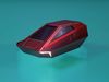 3D model Low Poly Stylized Sci-Fi Hover Car VR / AR / low-poly | CGTrader