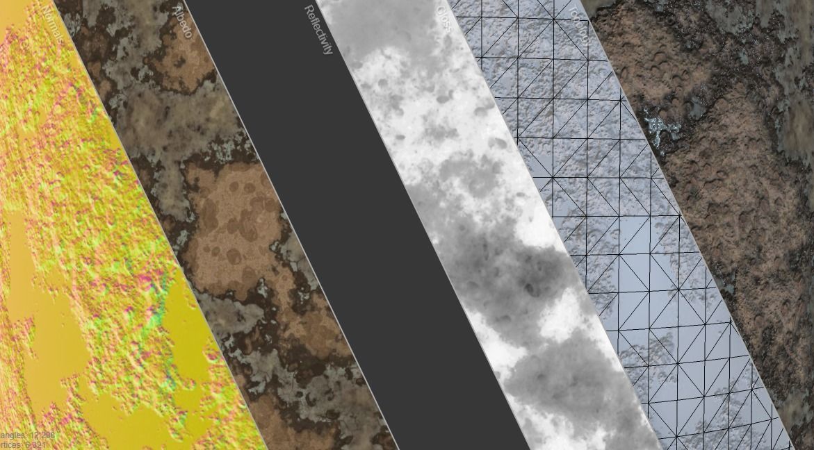 Mud material PBR free Texture | CGTrader