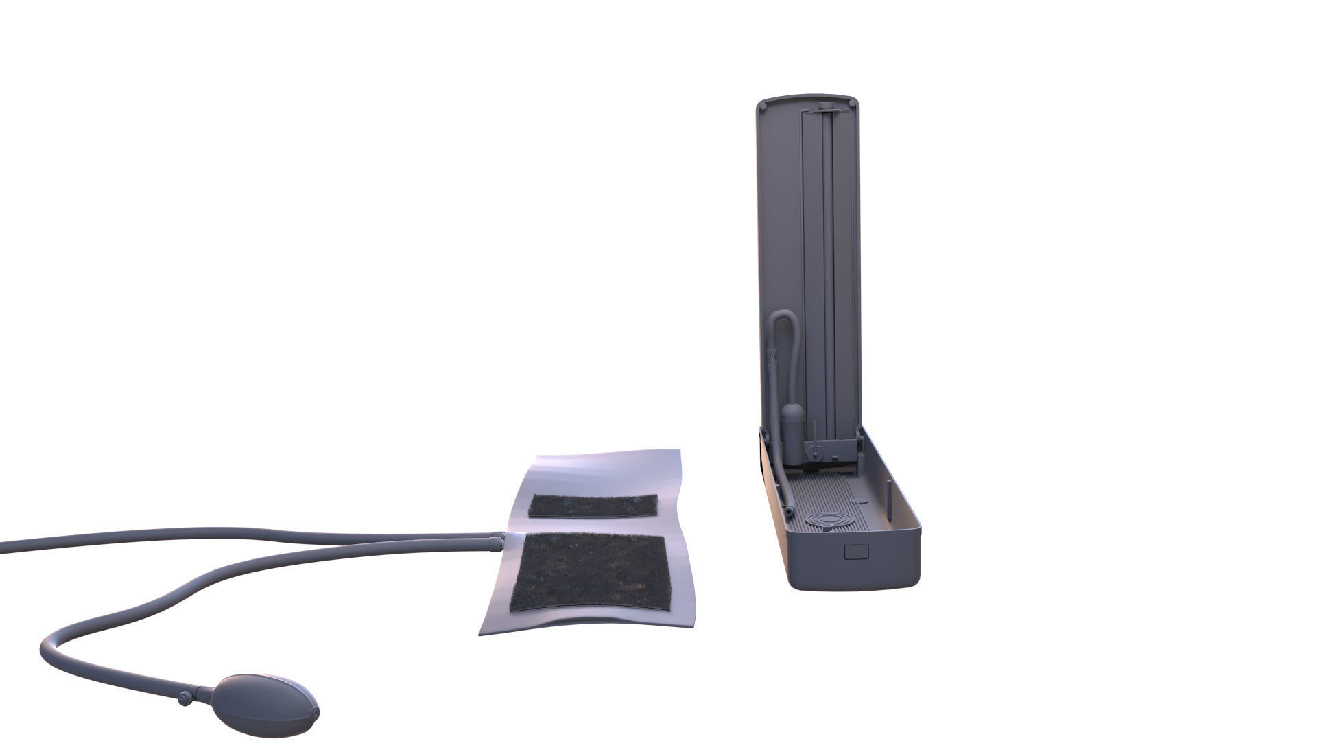 Mercury Sphygmomanometer 3D model | CGTrader