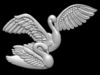 Swan - Relief Model 3D model 3D printable | CGTrader
