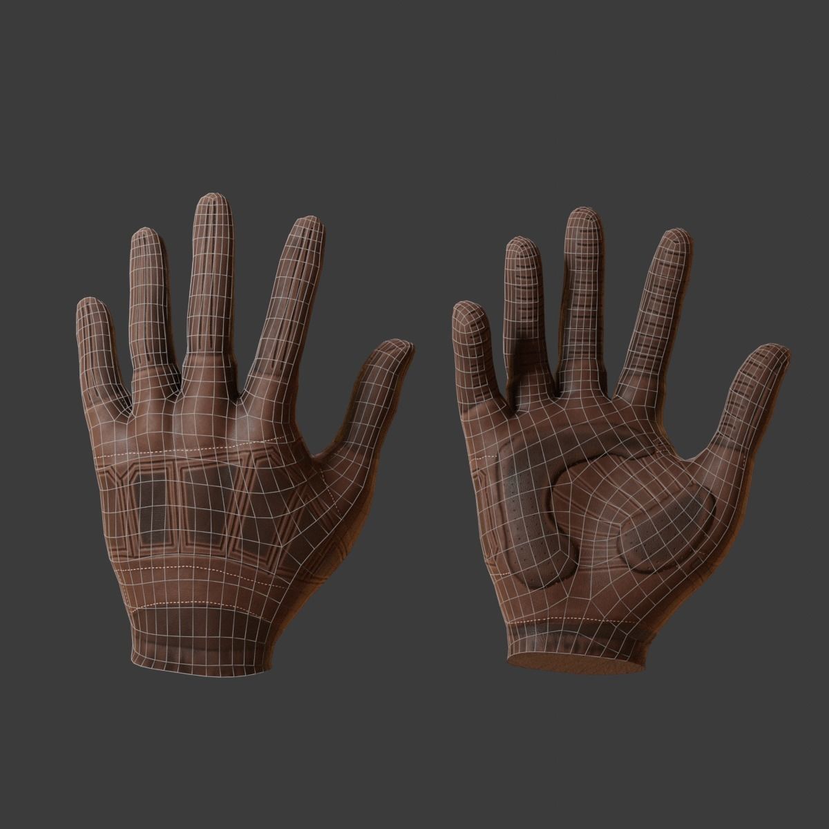 3D model VR Hand Gloves VR / AR / low-poly | CGTrader