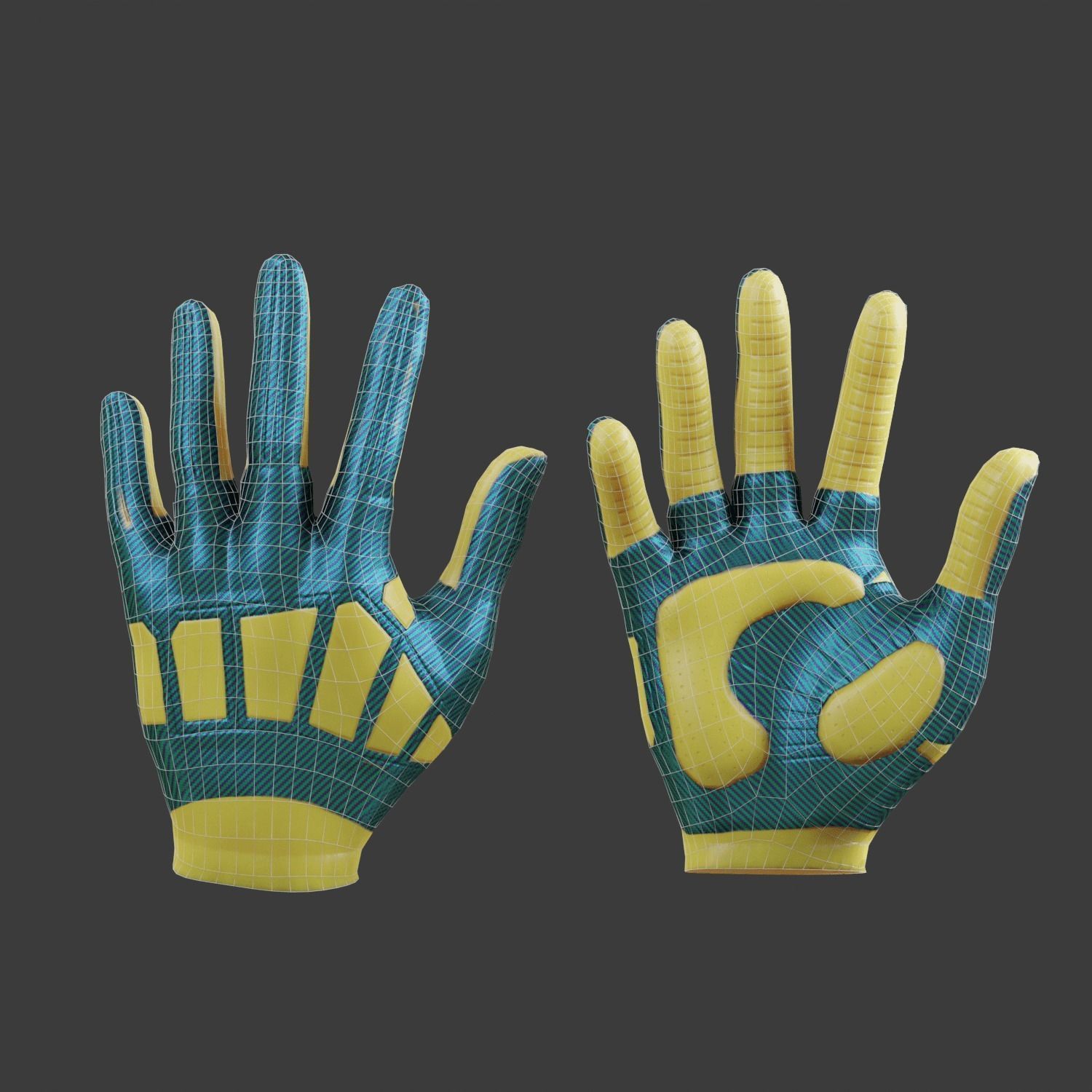 3D model VR Hand Gloves VR / AR / low-poly | CGTrader