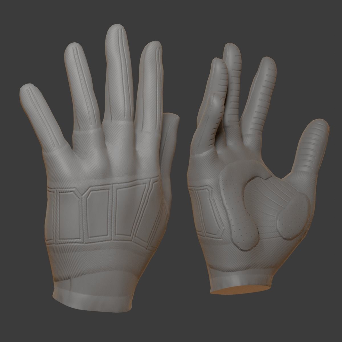 3D model VR Hand Gloves VR / AR / low-poly | CGTrader