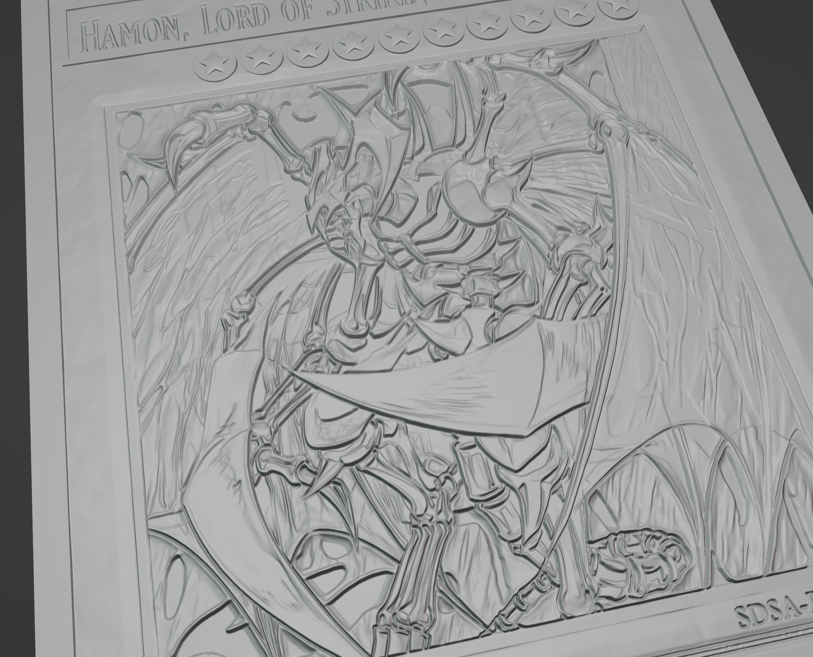 uria raviel and hamon lords - yugioh 3D model 3D printable | CGTrader