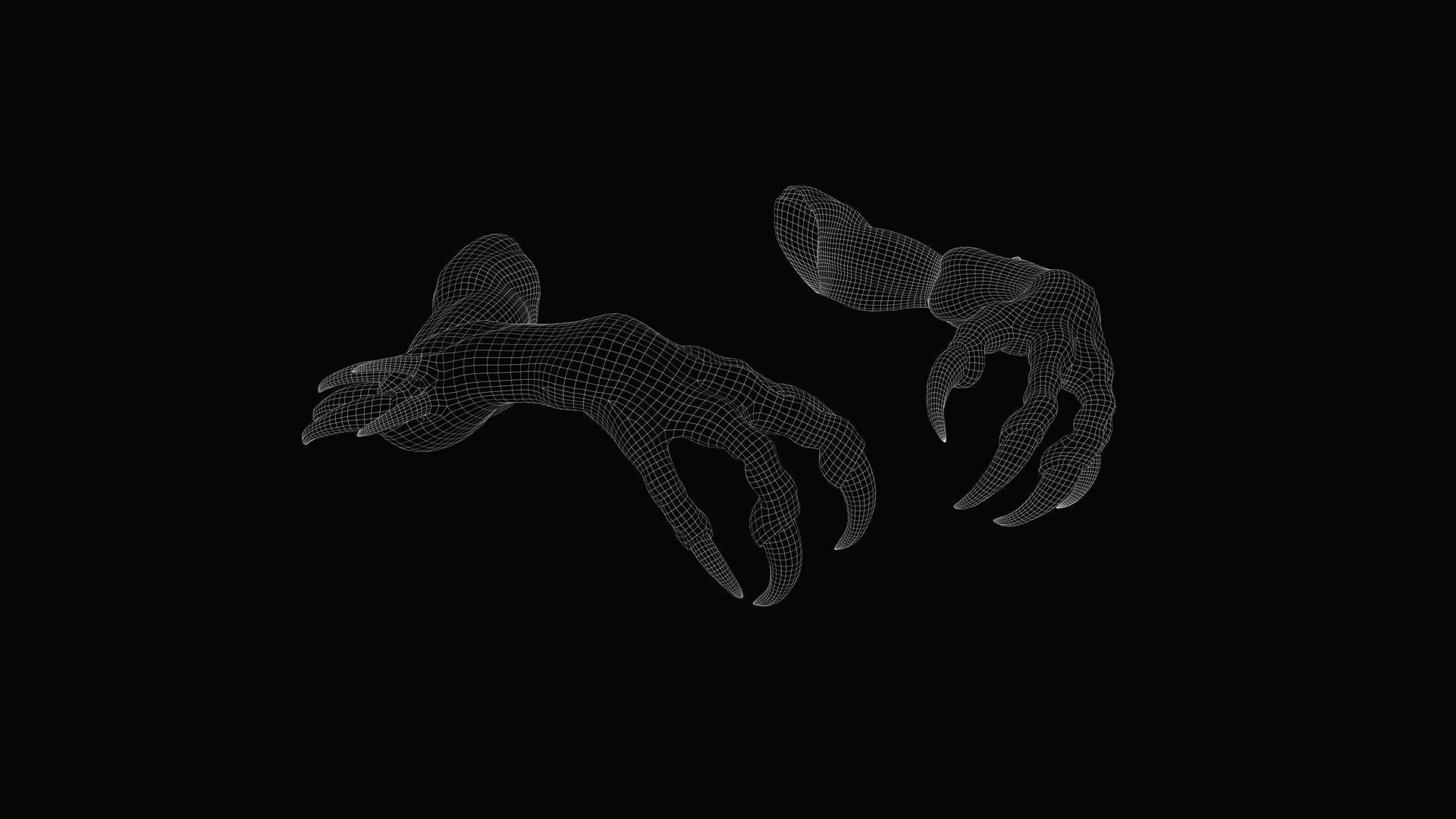 3D model Heavy Monster Arms VR / AR / low-poly | CGTrader