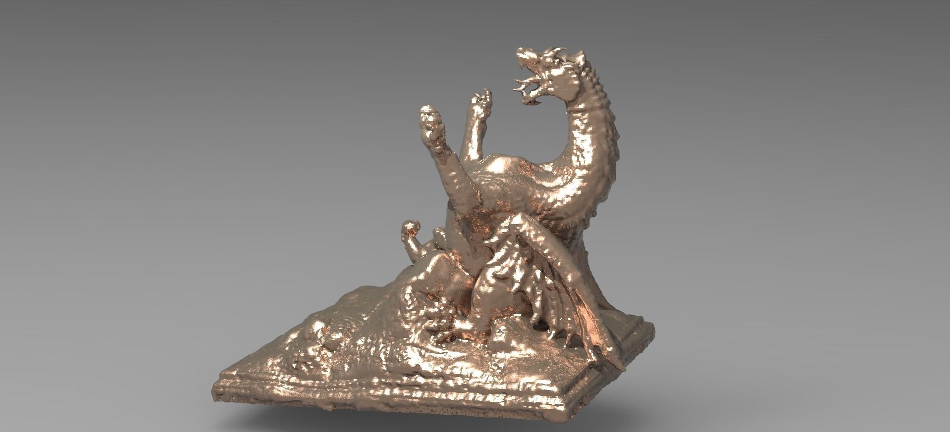 Dragon Holder stand 2 3D model | CGTrader