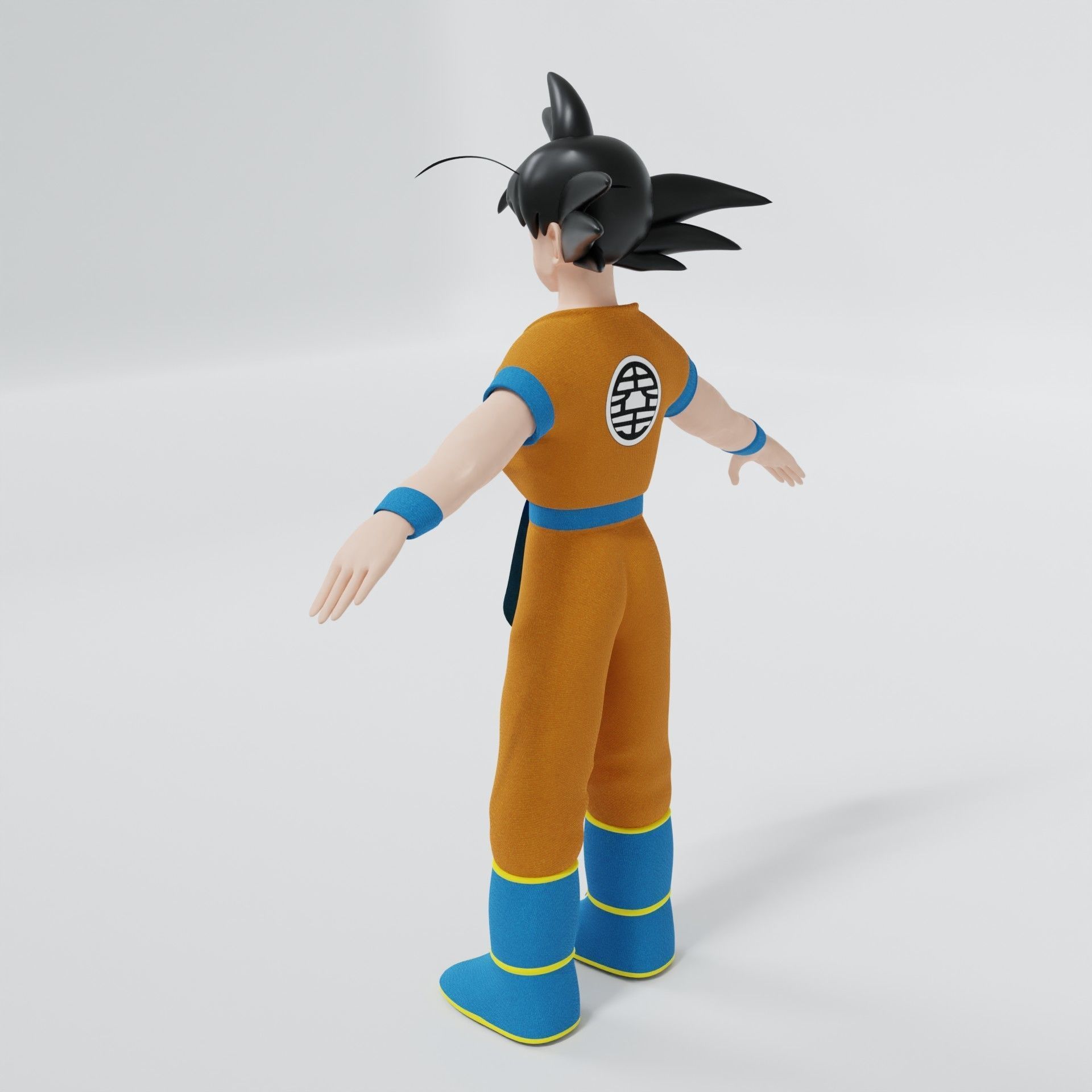 Son Goku DragonBall Z 3D model animated | CGTrader