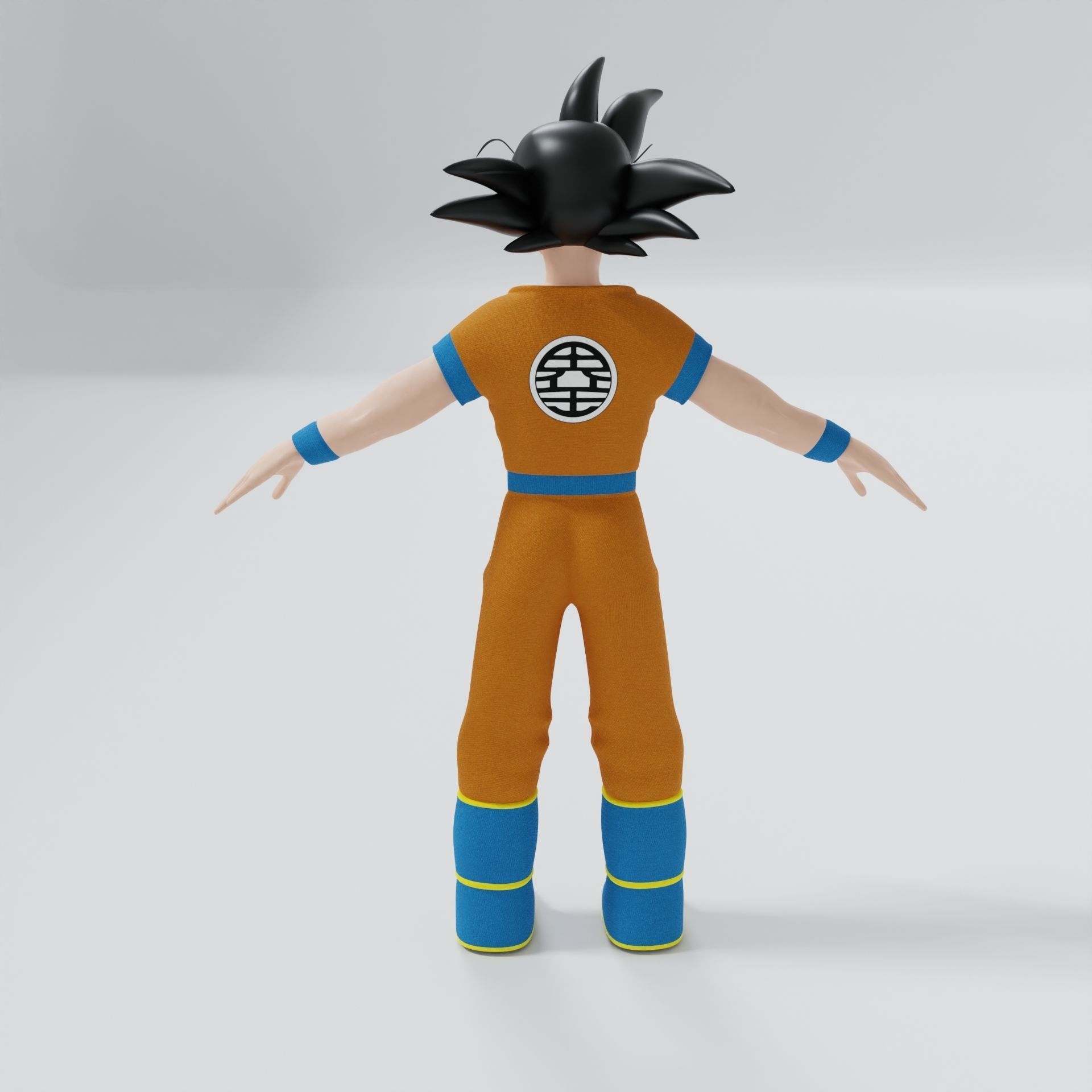 Son Goku DragonBall Z 3D model animated | CGTrader