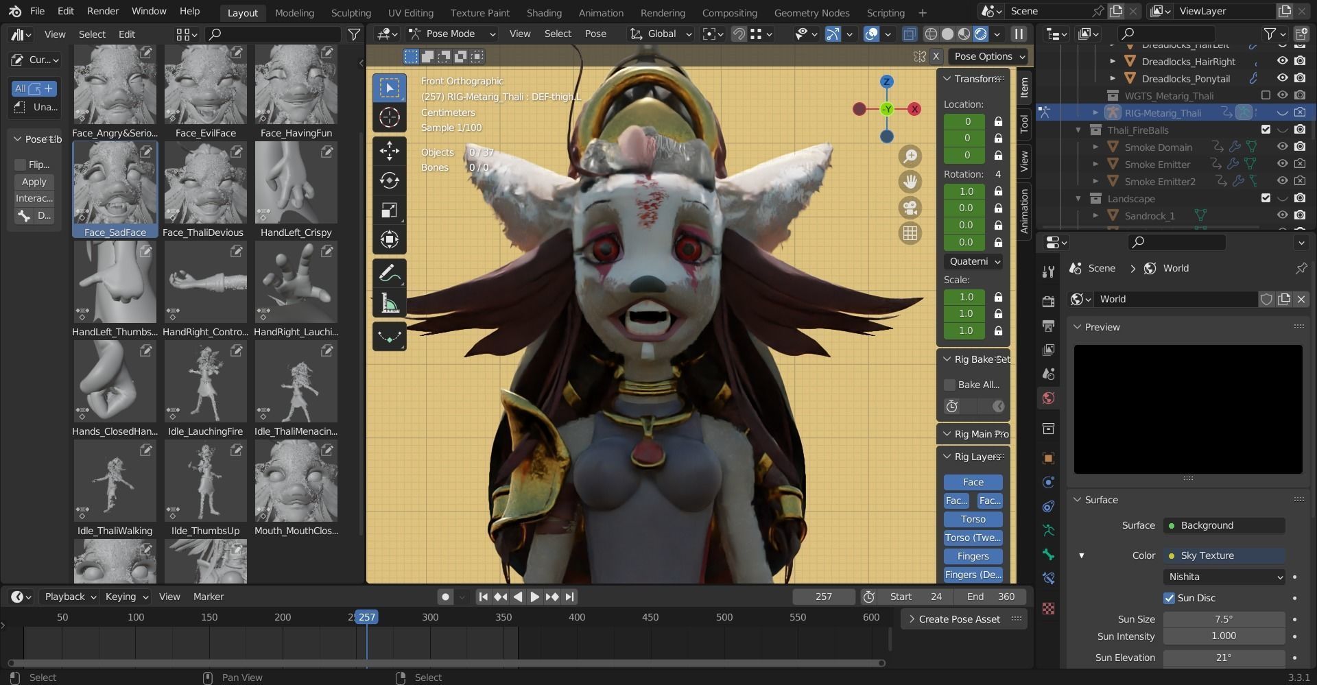 3D model Thali from AFK Arena VR / AR / low-poly | CGTrader