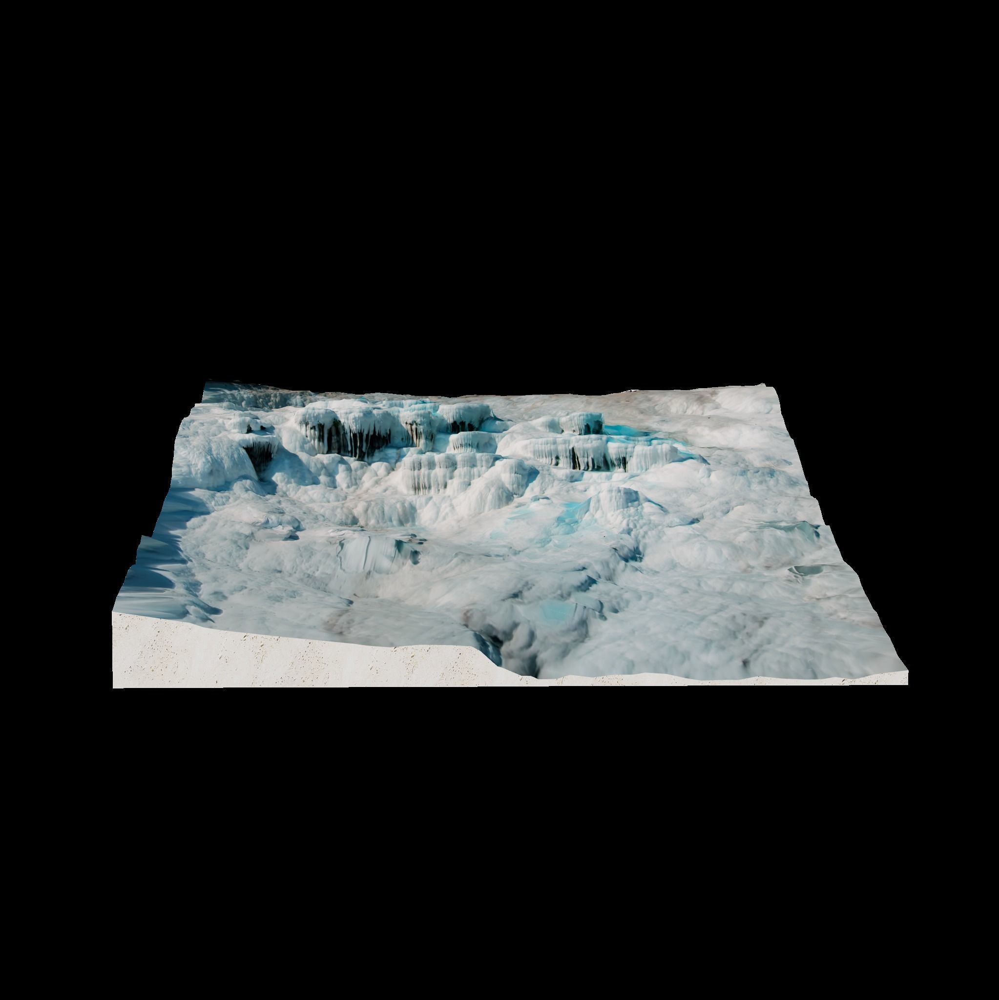 Pamukkale Travertine Terraces in Turkey 3D model | CGTrader