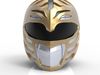 White Ranger Helmet 3D model 3D printable | CGTrader