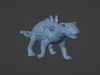 Dinosaur pinacosaurus 3D model 3D printable | CGTrader