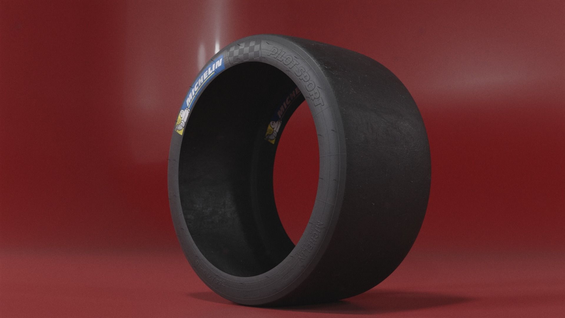 Michelin Slick Tire 8k Asset 3D model | CGTrader