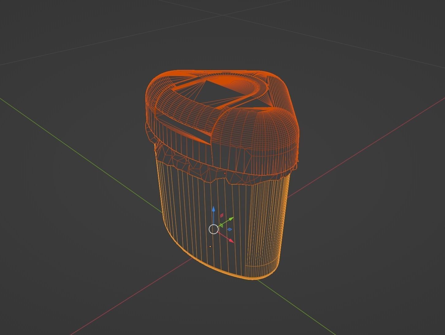 Japanese Toilet Trush Box 3D model | CGTrader