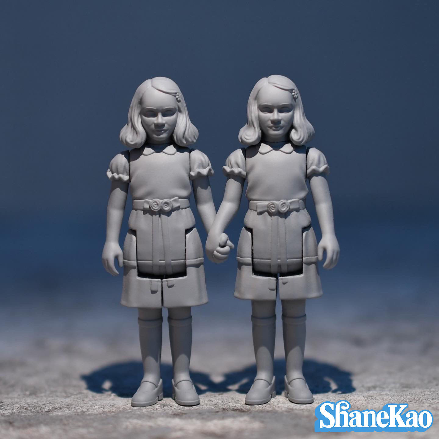 The Shining The Grady twins Retro style Action FIgure Kenner 3D model ...