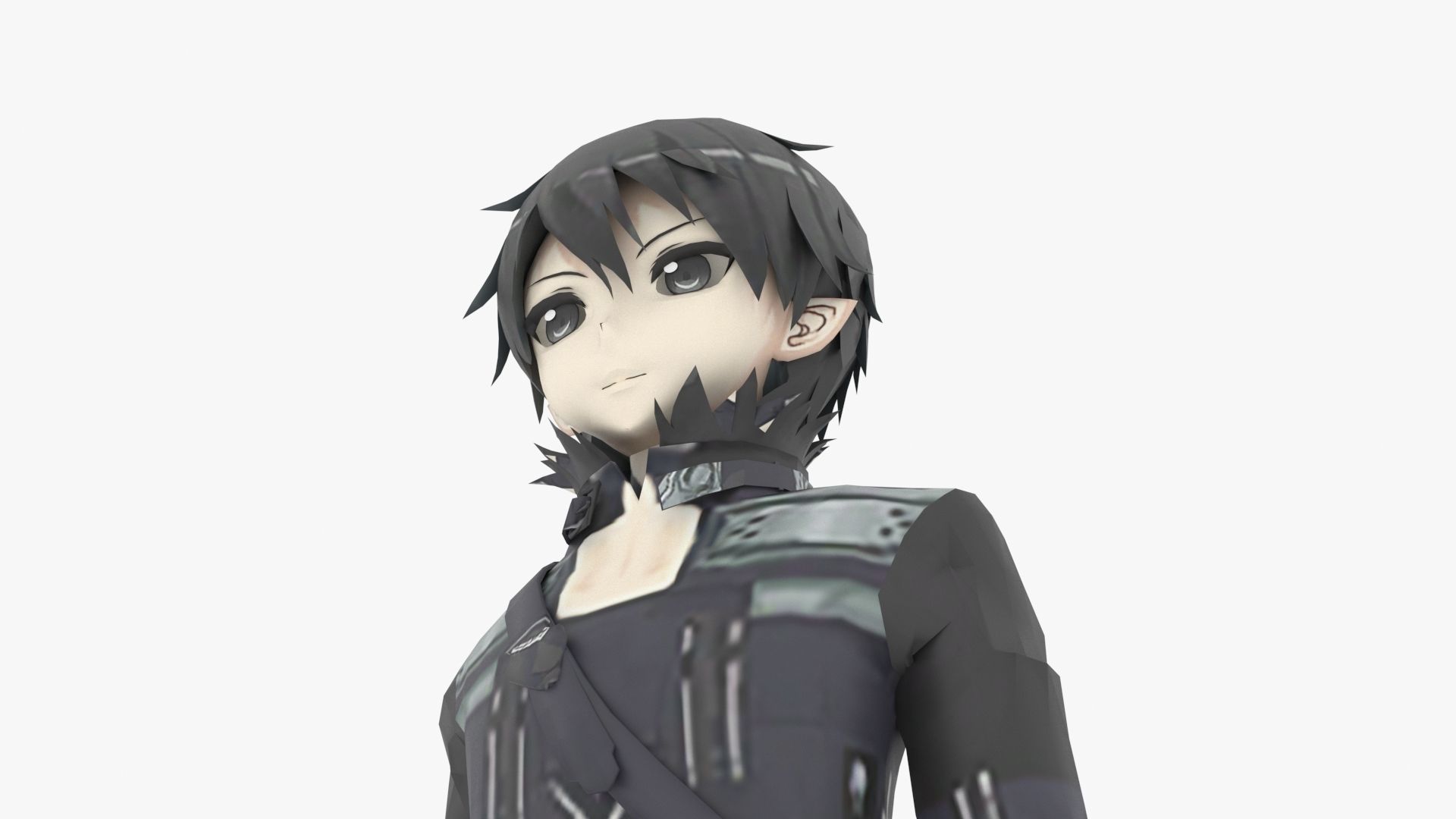 Kirito - Sword Art Online free 3D model | CGTrader