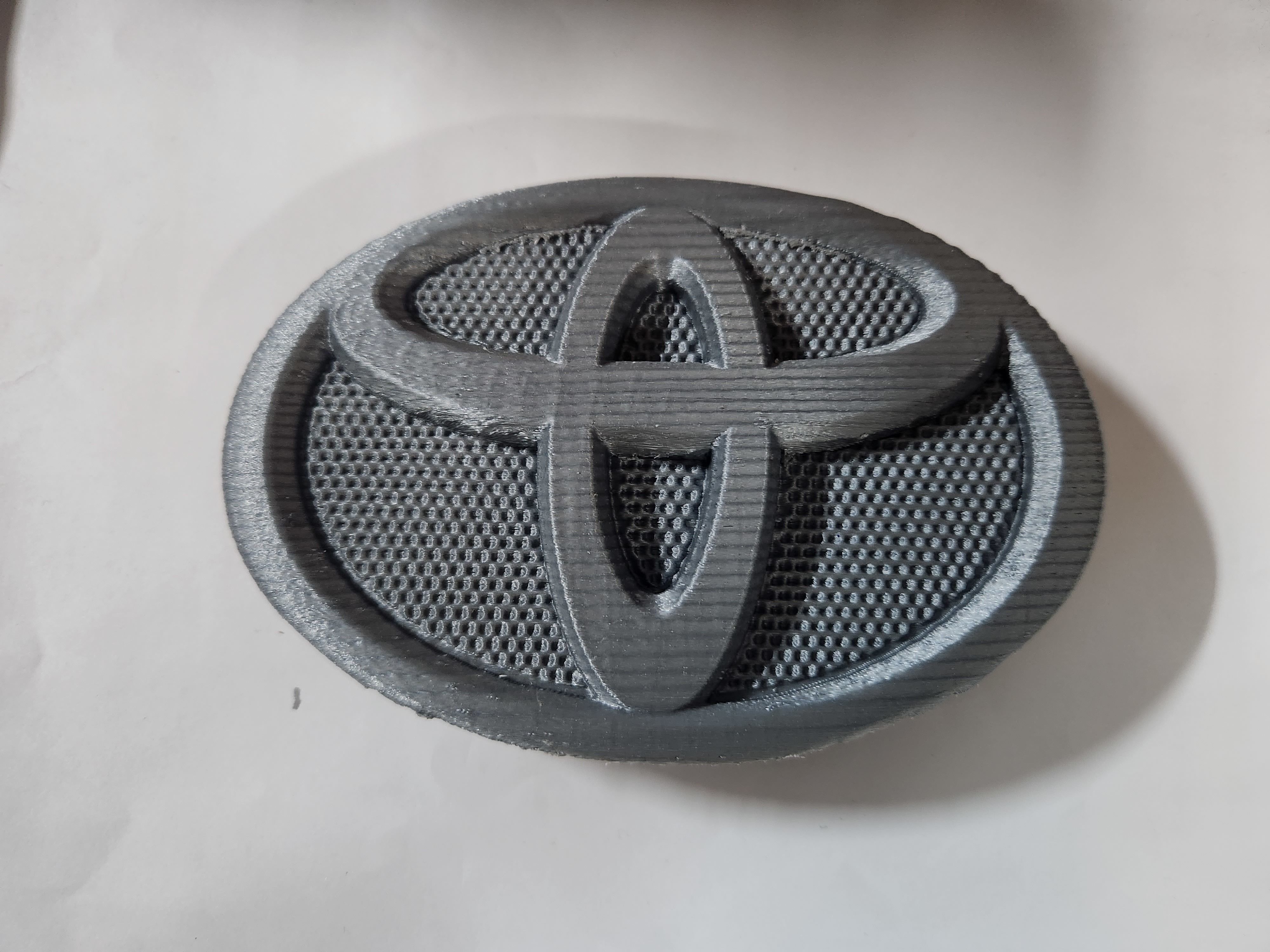 toyota corolla professional bumper emblem 3D model 3D printable | CGTrader