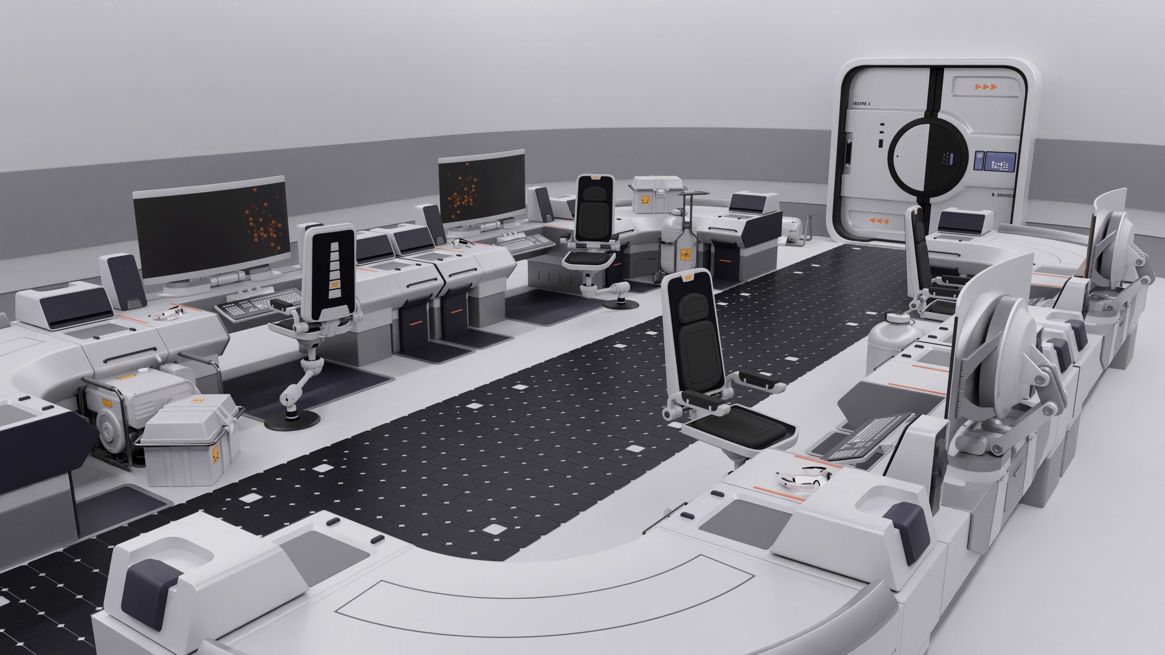 Laboratory office 3D model | CGTrader
