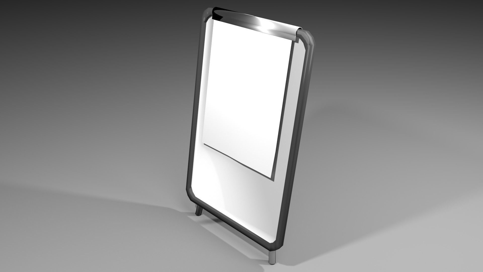 Notice Board 1 3D model | CGTrader