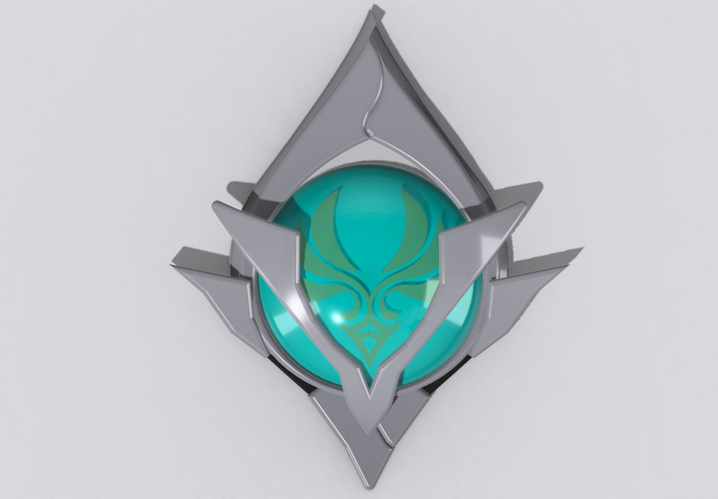 Snezhnaya Anemo Vision Genshin Impact 3D model 3D printable | CGTrader