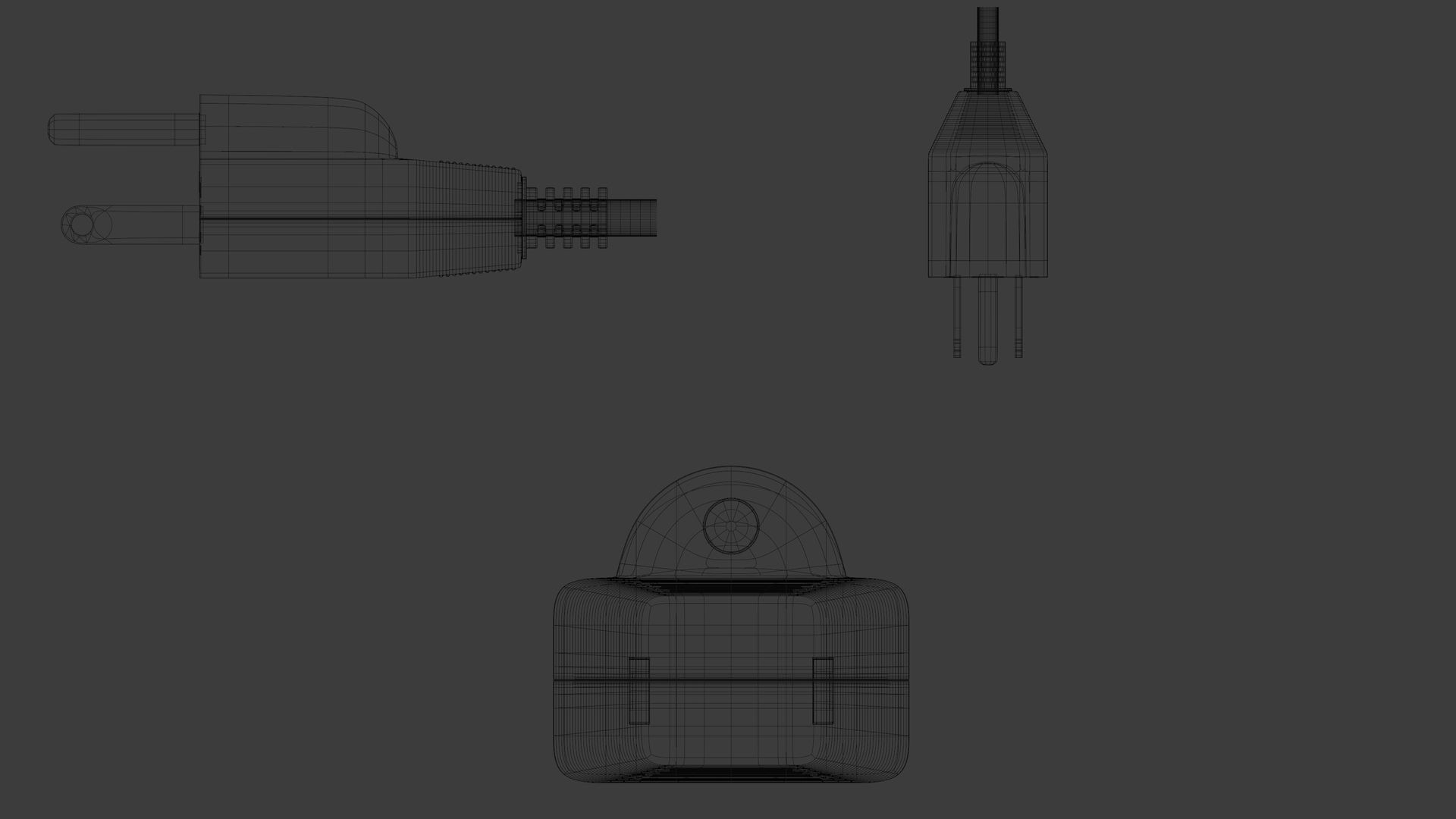 Power Plug 3D model | CGTrader