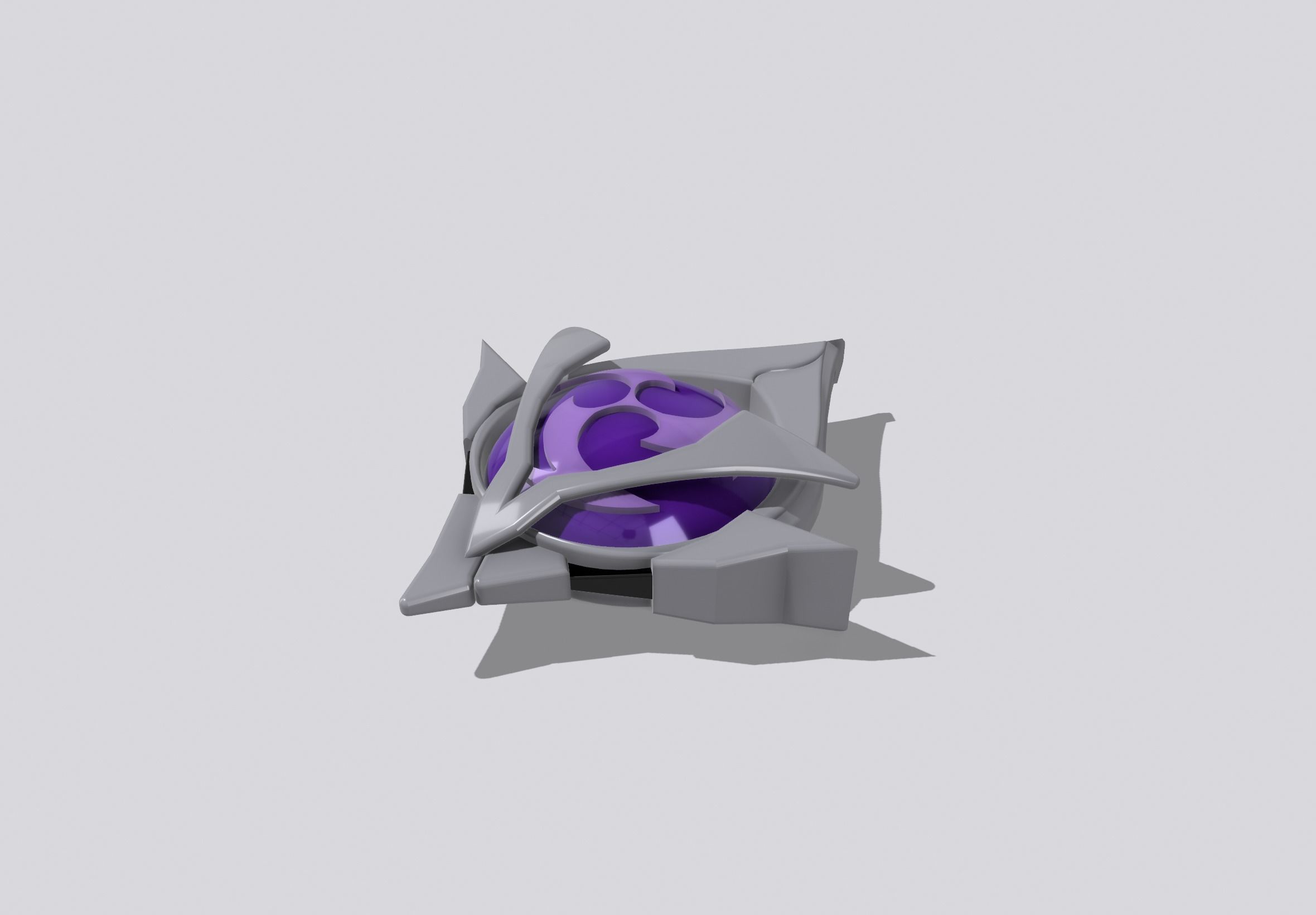 Snezhnaya Electro Vision Genshin Impact 3D model 3D printable | CGTrader