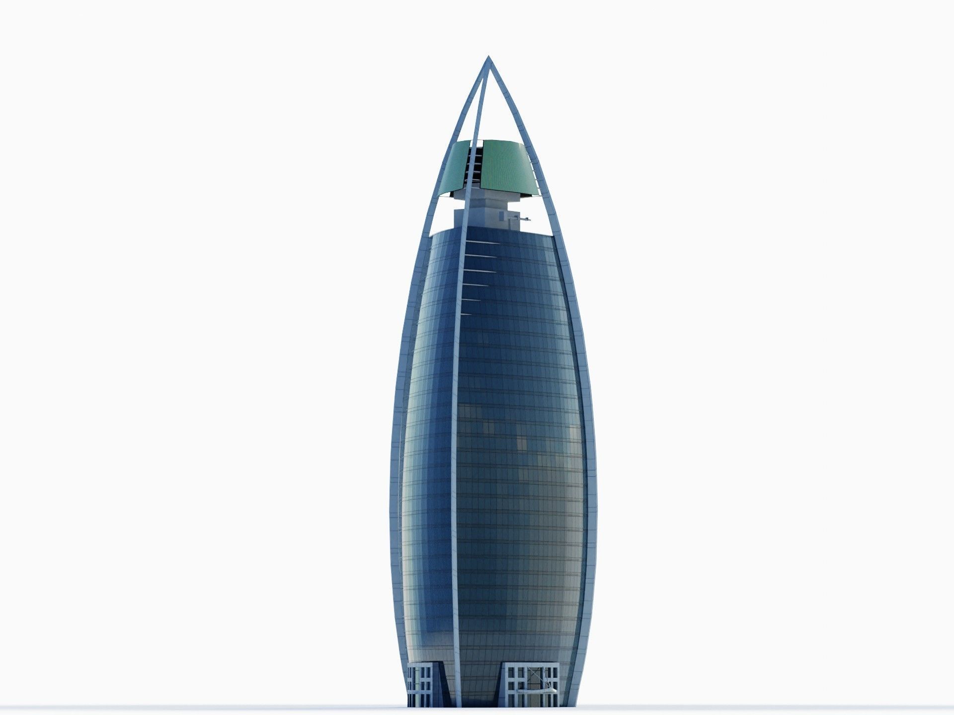 3D model Woqod tower - Qatar doha VR / AR / low-poly | CGTrader