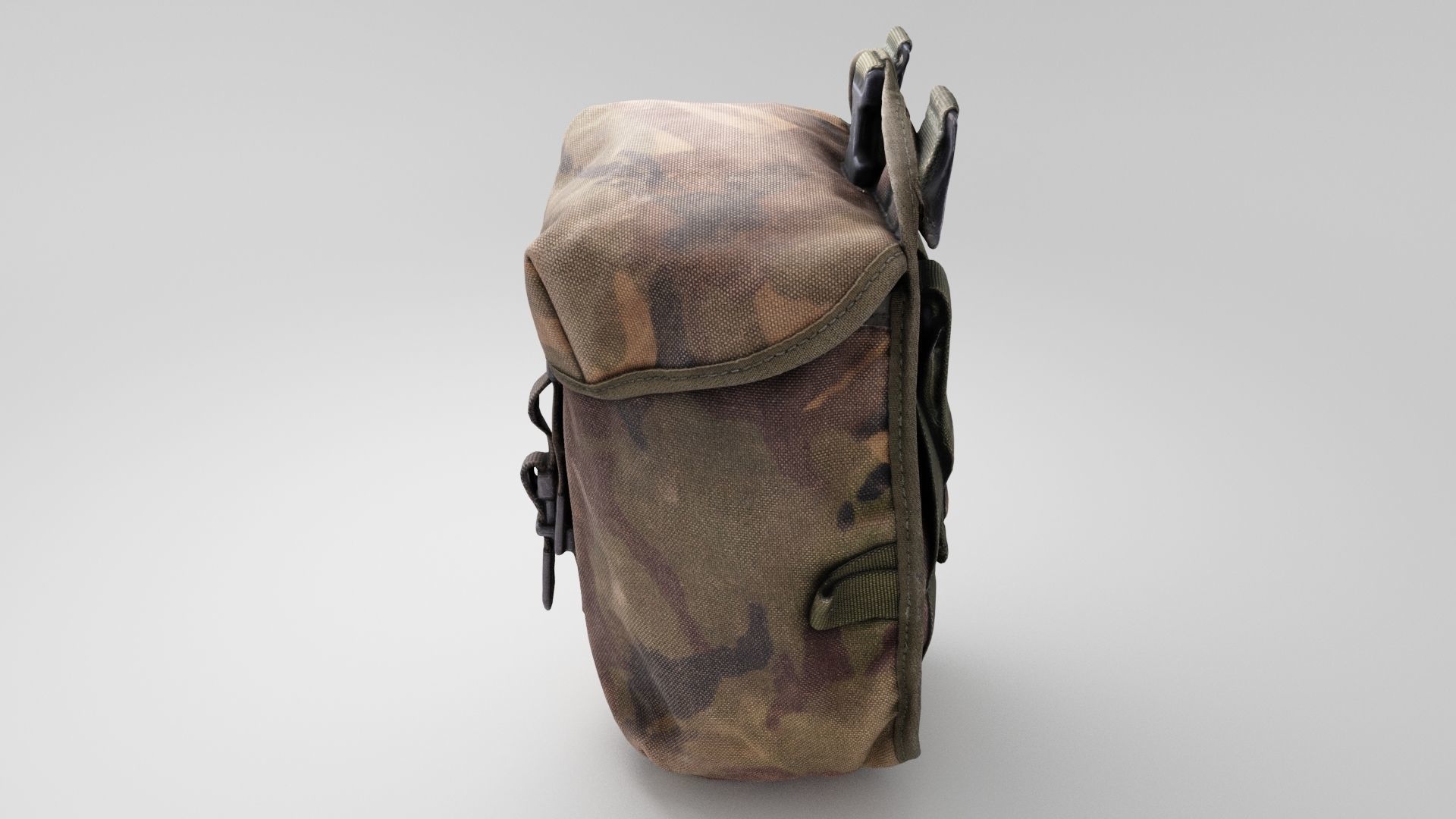 Ammunition army pouch for soldier tactical 3D model | CGTrader